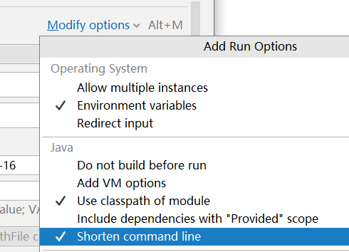 IDEA报错Error running ‘Application‘: Command line is too long解决方案_idea2023error running ...