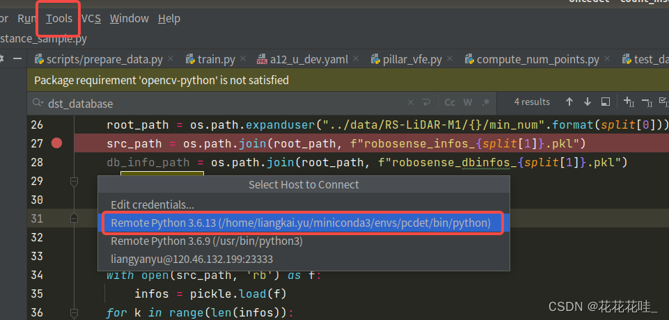 pycharm2022.2 远程连接服务器调试代码_本地pycharm远程跑代码 脚本路径怎么调-CSDN博客