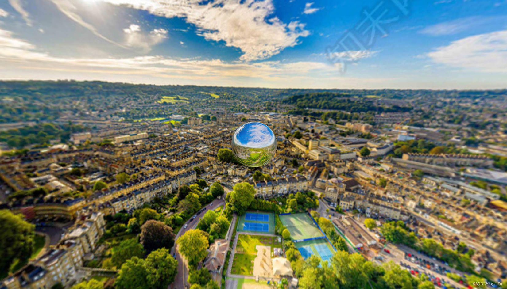 Three.js使用全景图做360°背景贴图_three 360全景图-CSDN博客