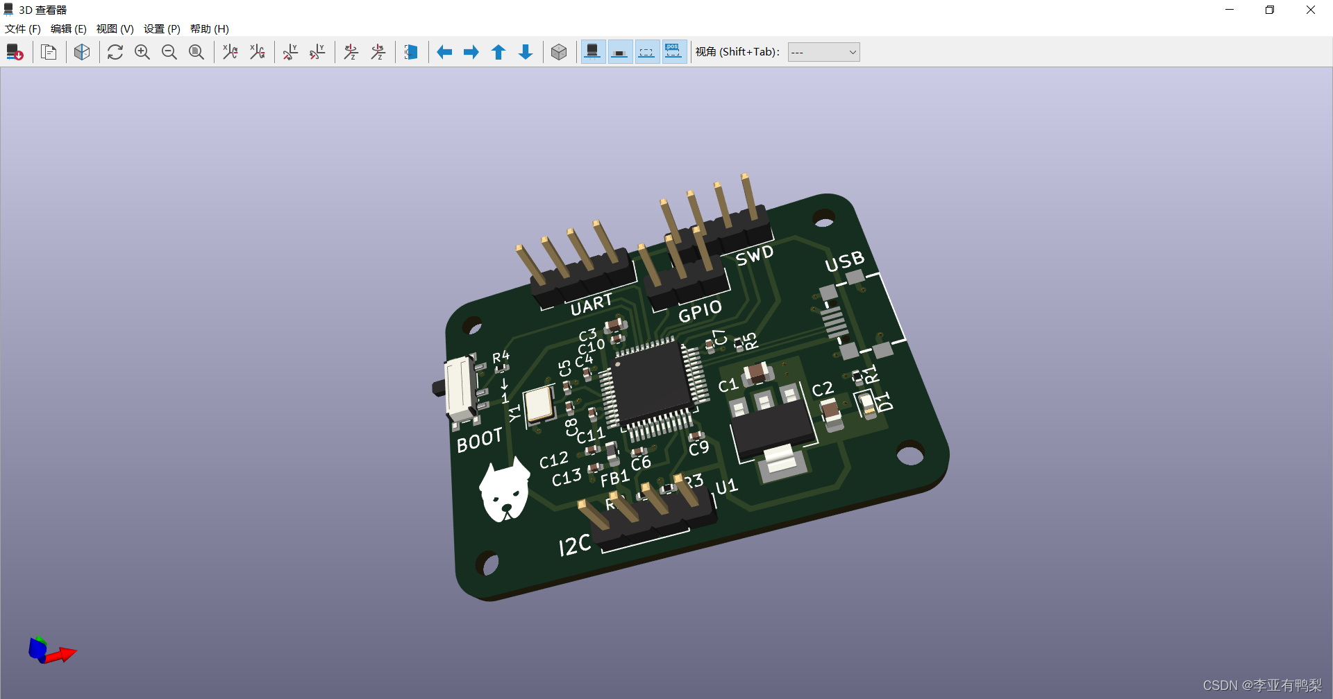 kiCAD输出的pos文件（元件坐标文件）pos x 与 pos y 错误_kicad导出坐标文件-CSDN博客