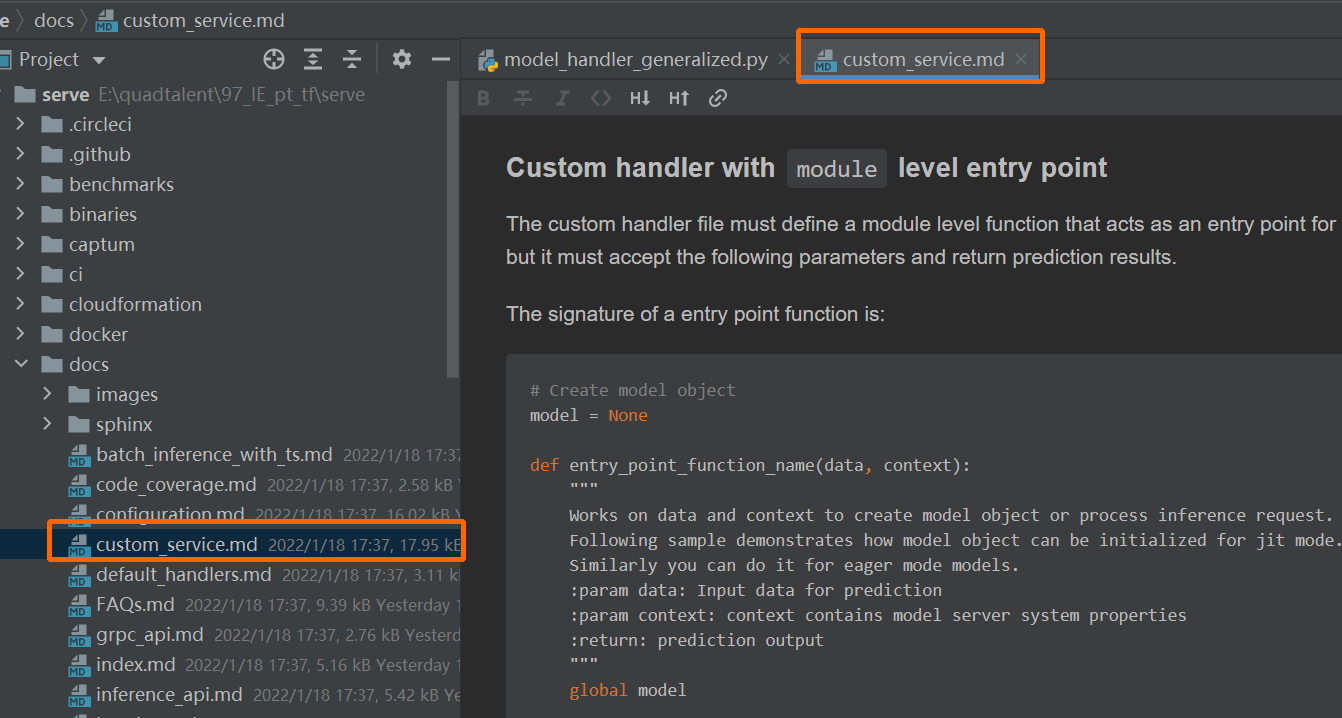 torchserver模型本地部署和docker部署-自定义handler函数以及通过dockerfile一键部署_torchsering-CSDN博客