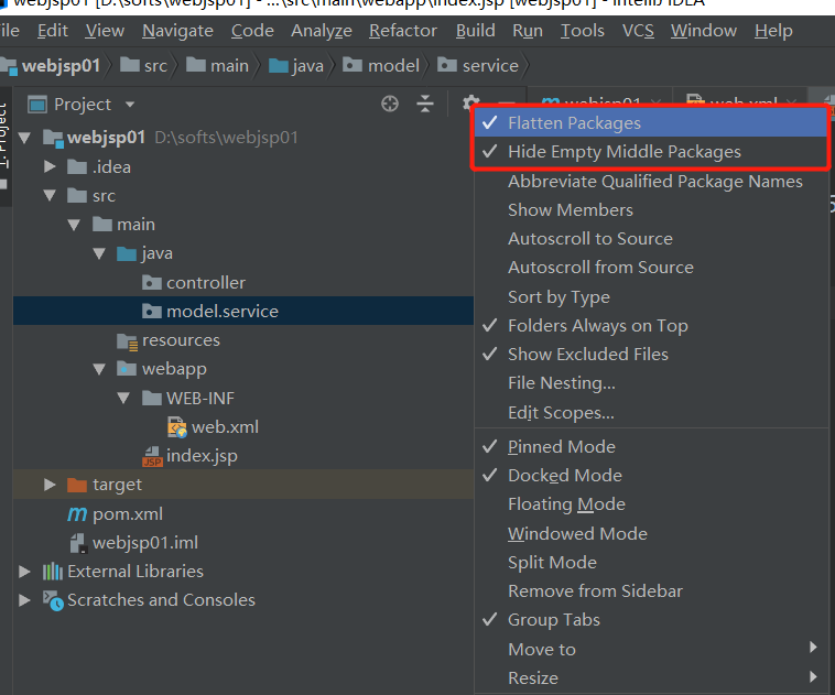 IntelliJ IDEA 让包分层显示的方法_idea包怎么分级显示-CSDN博客