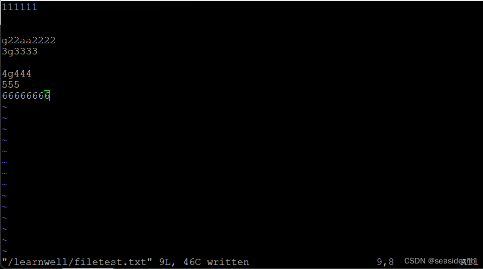 Linux学习之vim命令模式wqset Nulinux Setnu Csdn博客 