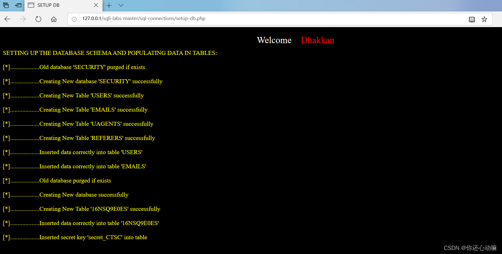 sqli-labs靶场搭建(Windows环境)_sqlilabs靶场搭建-CSDN博客