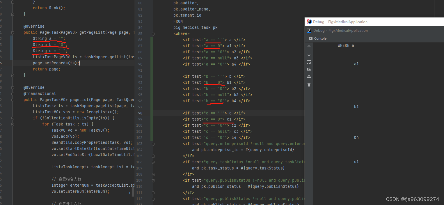 关于java使用xml手写sql时判断空串_java xml 空字符串 0-CSDN博客