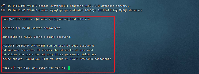 腾讯云轻量应用服务器CentOS 8 安装mysql 8.0_腾讯轻量云安装contos8.0-CSDN博客