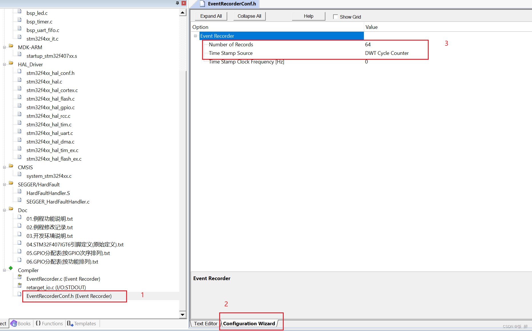 第8章 STM32F407的终极调试组件Event Recorder_stm32 eventrecorder 使能-CSDN博客