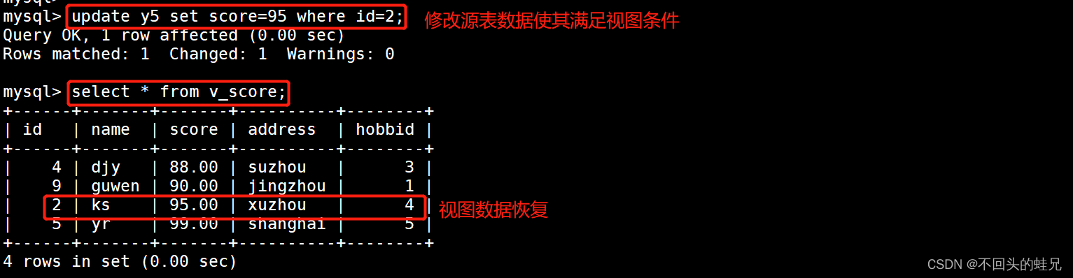 Mysql高阶语句(二)select From 报错 Csdn博客