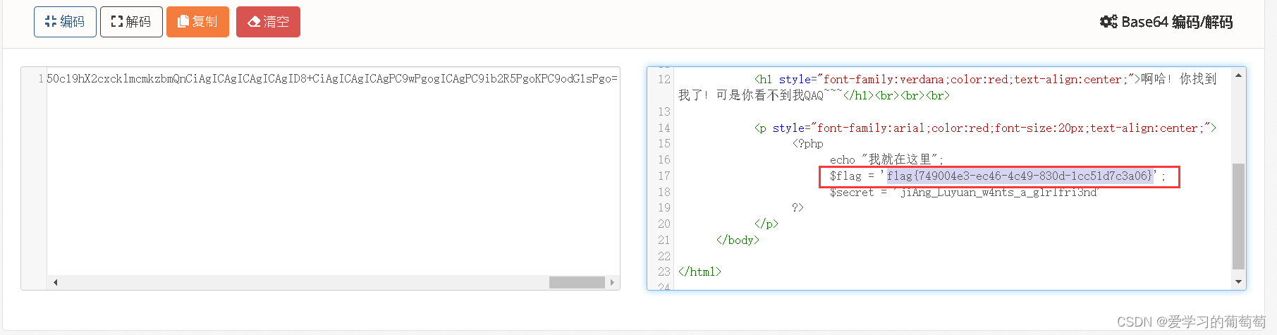 BUUCTF【Web】Secret File_secret file buuctf-CSDN博客