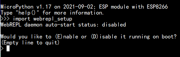 ESP8266/ESP32上使用MicroPython快速初始化配置_wifi repl-CSDN博客