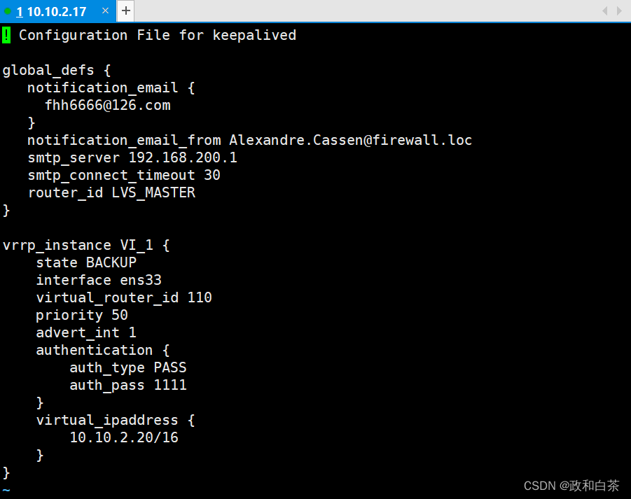 Keepalive Nginx 热备_keepalive查节点状态-CSDN博客