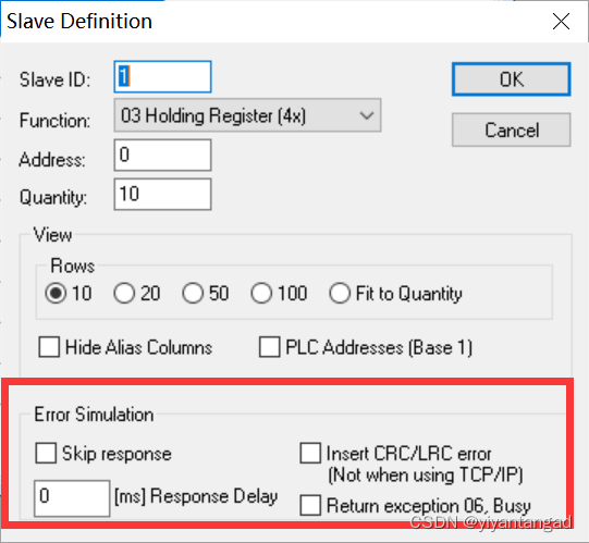 Modbus Slave和modbus Poll的使用说明 Csdn博客