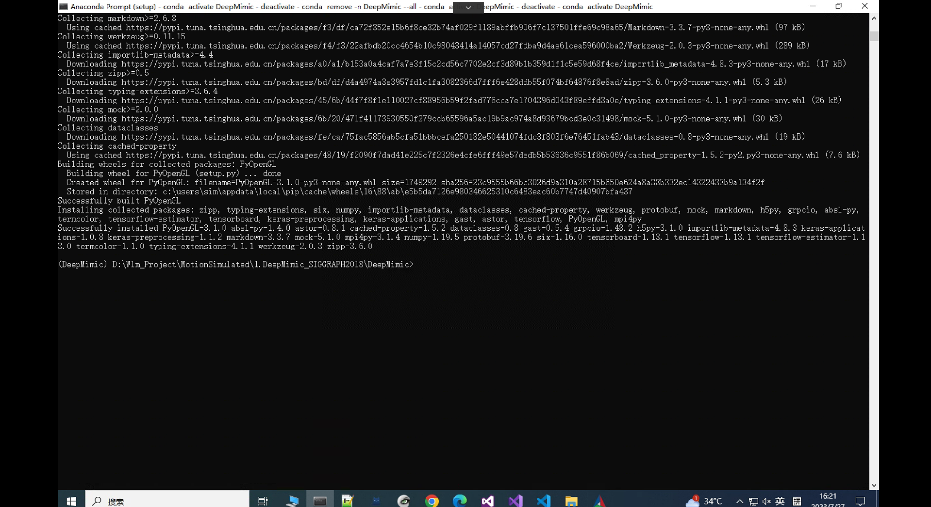 论文复现--ASE: Large-Scale Reusable Adversarial Skill Embeddings for Physically Simulated Characters ...