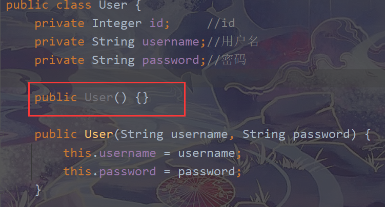 java.lang.InstantiationException: entity.User 实例化异常解决_[entity.user@2474f125, entity.user ...