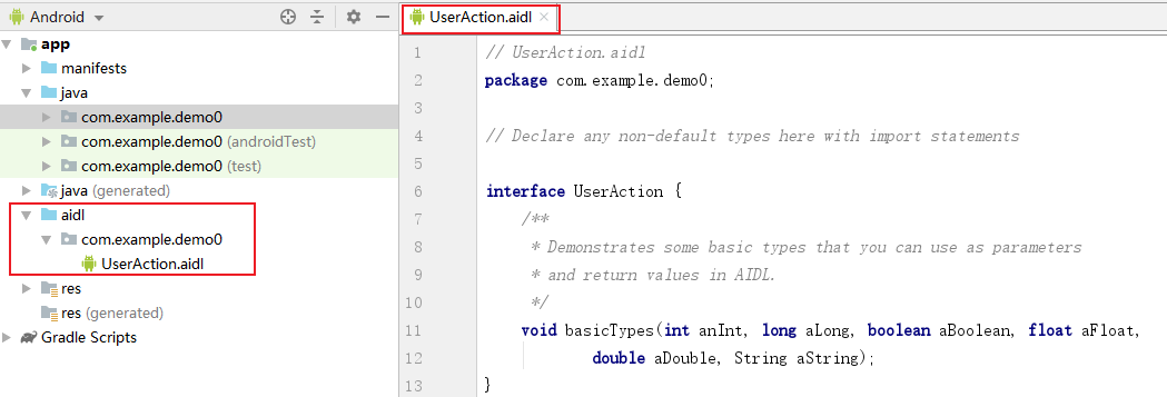 Android基础——AIDL_aidl.stub 报红-CSDN博客