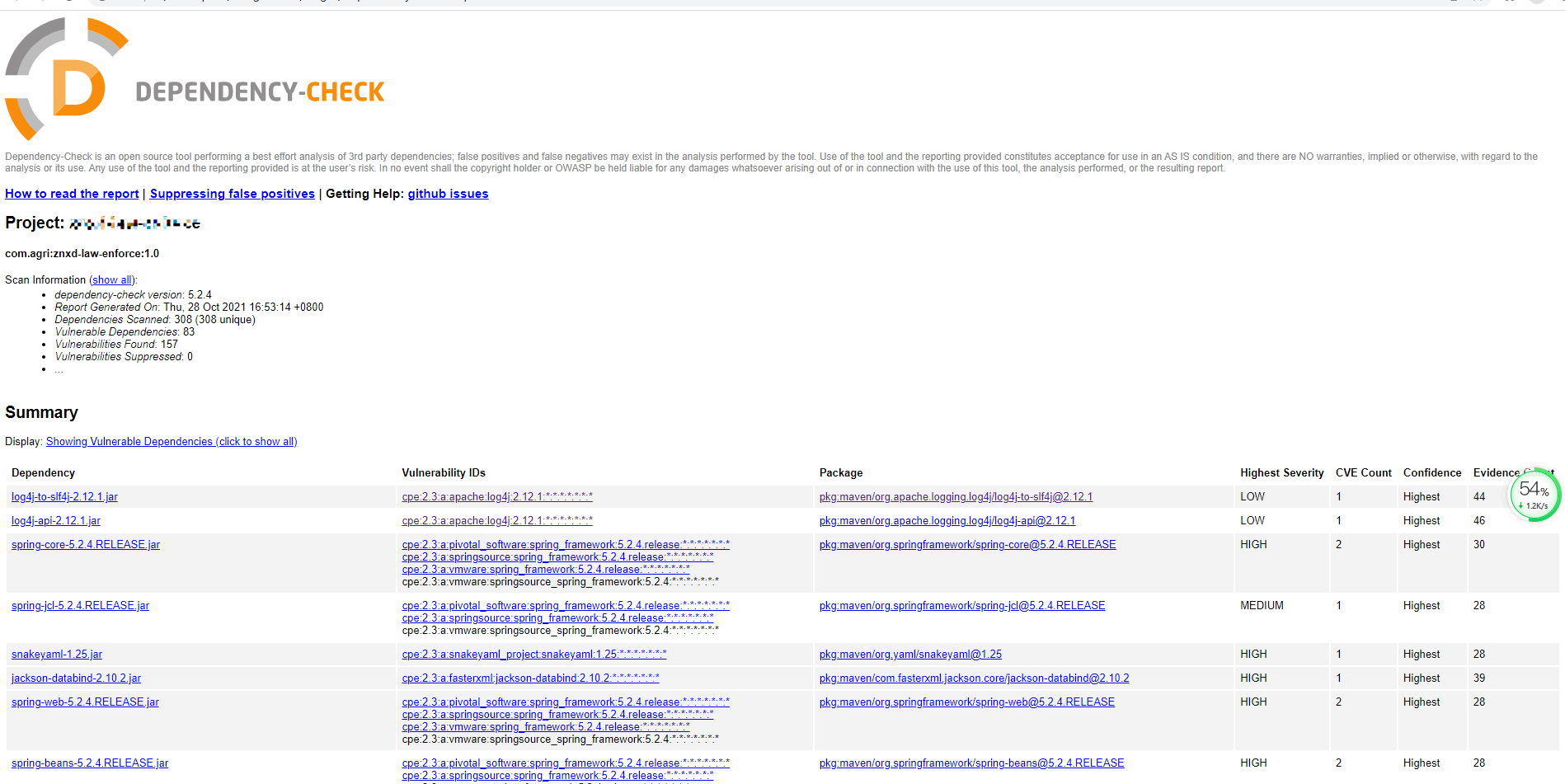 使用dependency-check-maven对项目进行漏洞检查-CSDN博客
