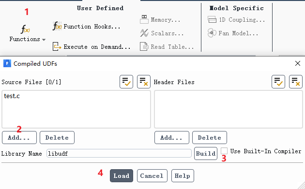 Flunet中UDF编译报错解决_the udf library you are trying to load (libudf) is-CSDN博客