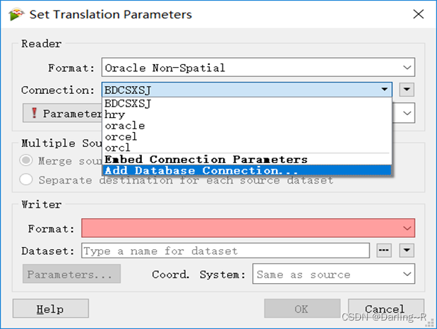 使用fme从oracle数据库提取数据到access的mdbconnect导出mdb文件 Csdn博客