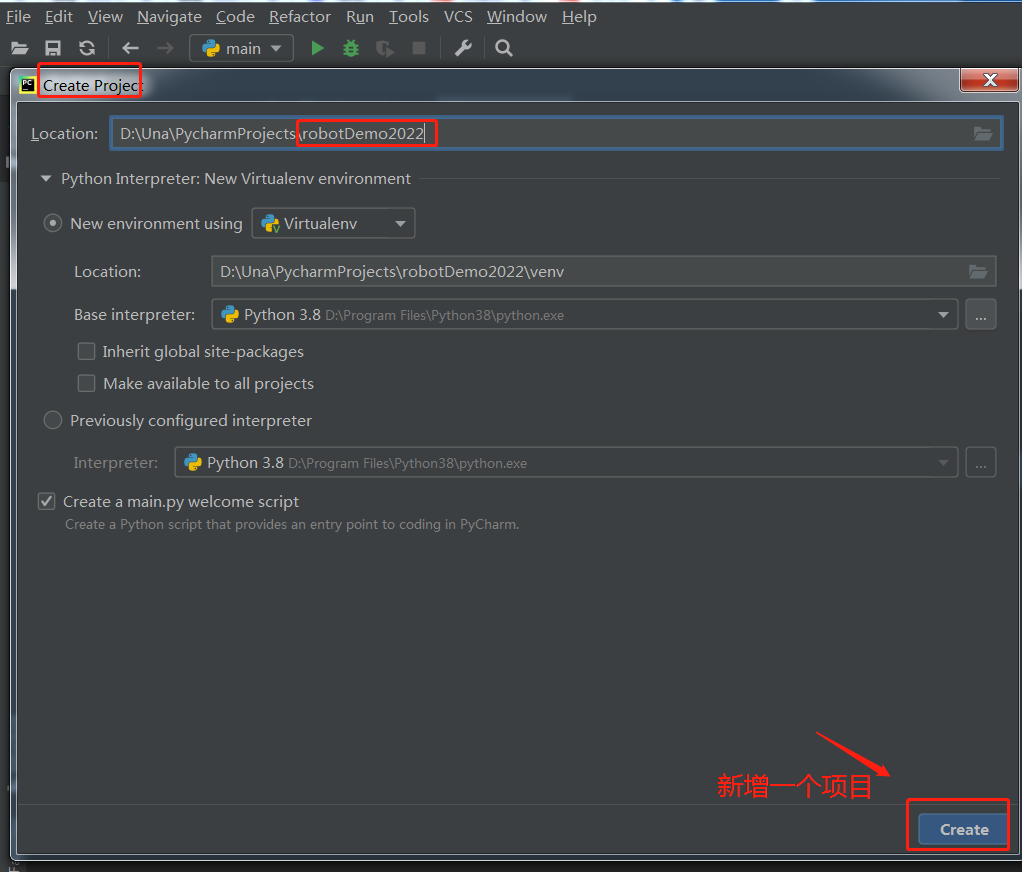pycharm + robot超简单的入门demo_pychaim robot 实例_love_onez的博客-CSDN博客
