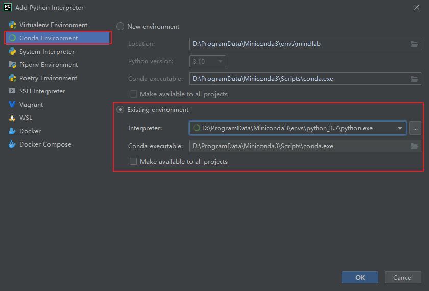 Miniconda3 + pycharm 环境配置 快速上手实用教程_miniconda3环境变量-CSDN博客