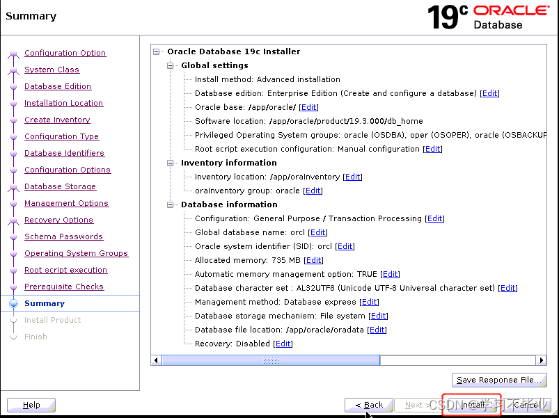一文教你在 centos7 下安装 Oracle19 C(完整版)_centos7安装oracle19c-CSDN博客