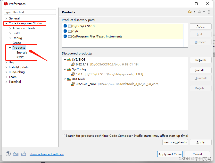【TI】如何将SYS/BIOS组件手动导入CCS_ccs导入 sysyconfig-CSDN博客