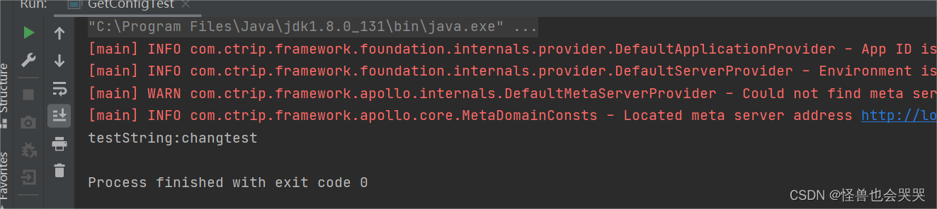 Apollo客户端获取配置信息，报异常Unable to load instance for type com.ctrip.framework.apollo.internals.Config ...
