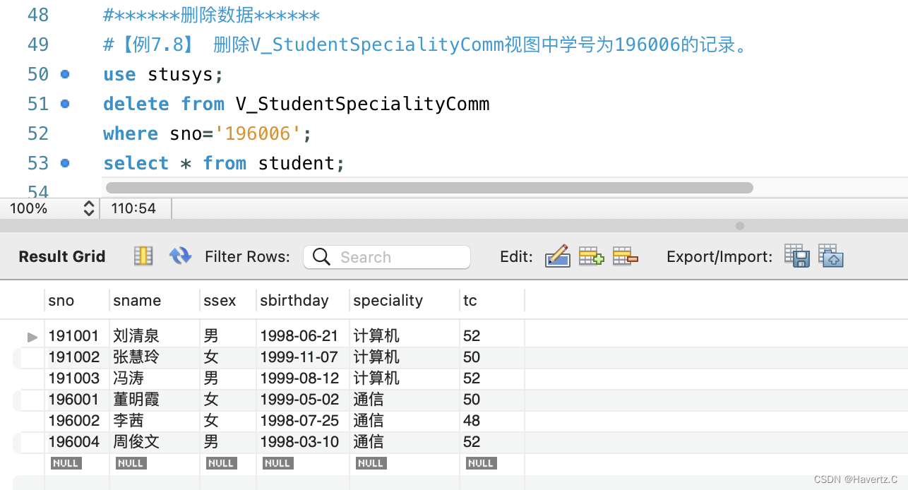 第7章 视图和索引[p123-137]_将第2题定义的视图vwstudentscore进行修改,取消专业为计算机的要求。-CSDN博客