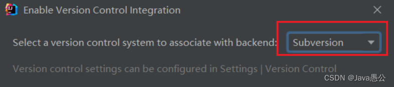【java愚公】idea打开svn项目看不到subversionidea显示subversion Csdn博客