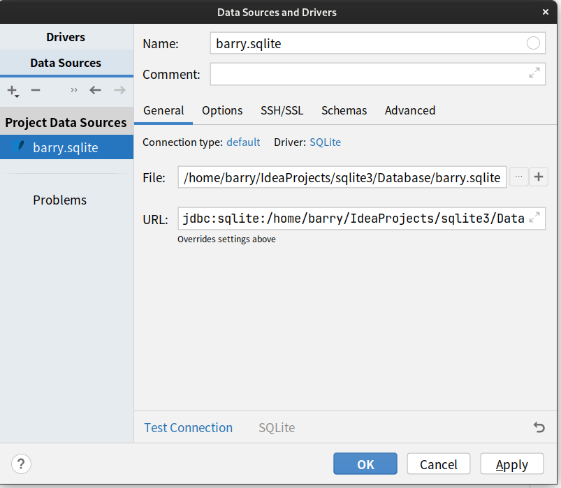 IDEA中使用SQLite数据库_idea sqlite-CSDN博客