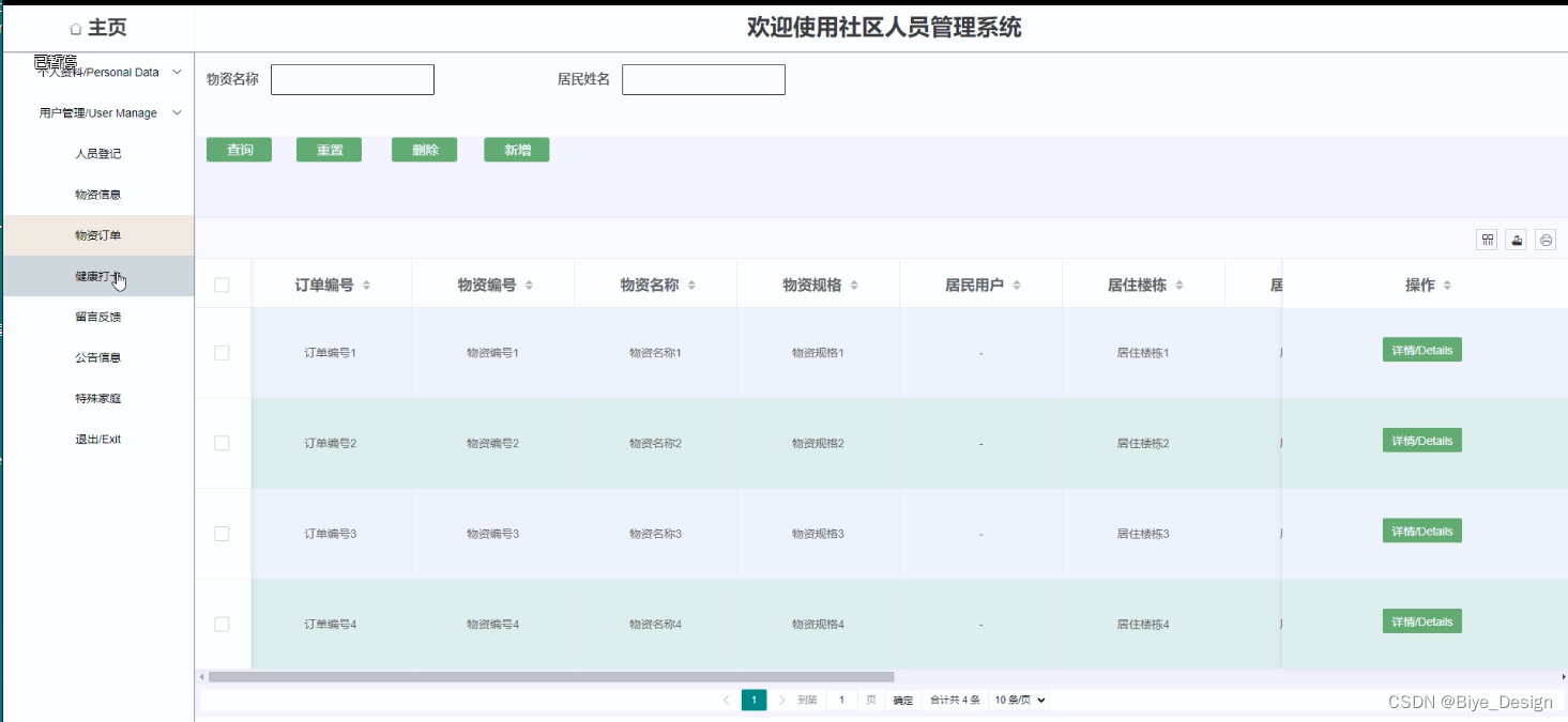 asp.net+sqlserver社区人员管理系统-计算机毕业设计源码36303_netframework4.5 源码 sqlserver-CSDN博客