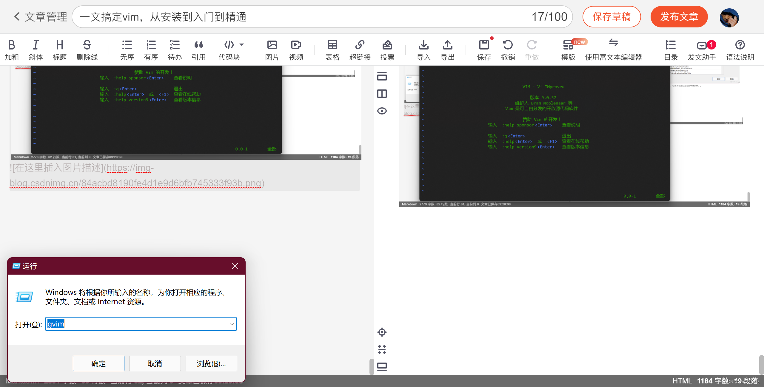 一文搞定vim，从安装到入门到精通，助你成功入门vim_安装vim-CSDN博客