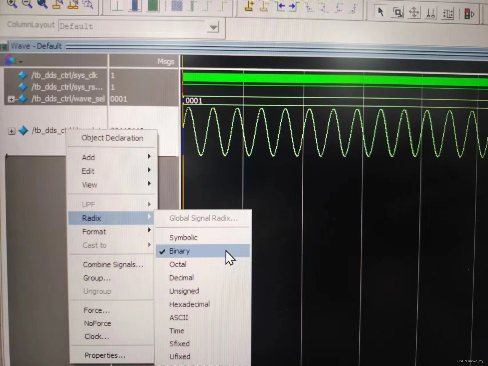 FPGA仿真输出波形问题（1.波形不能输出 2.波形颠倒）_fpga仿真有波形但是示波器没有波形-CSDN博客