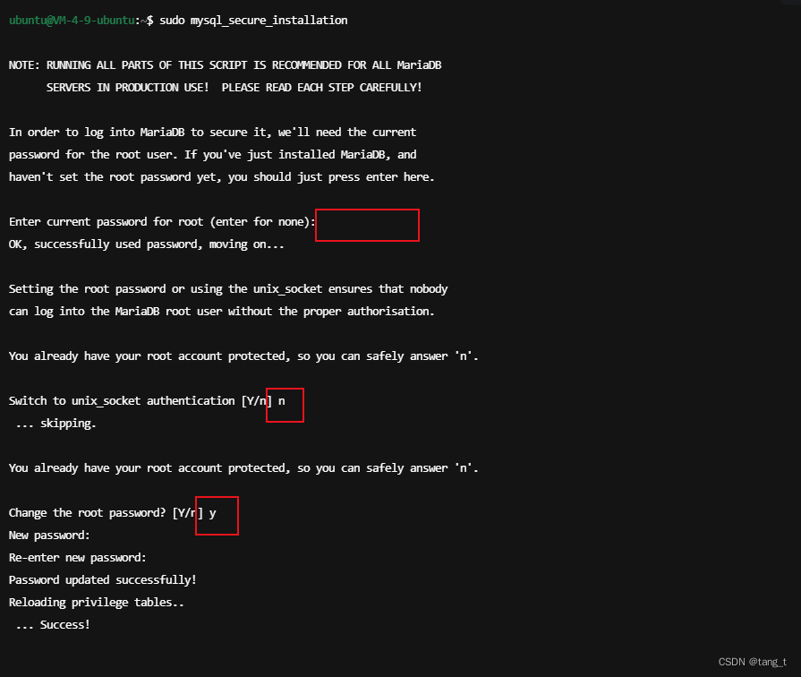 Ubuntu22.04安装MariaDB_ubuntu mariadb-CSDN博客