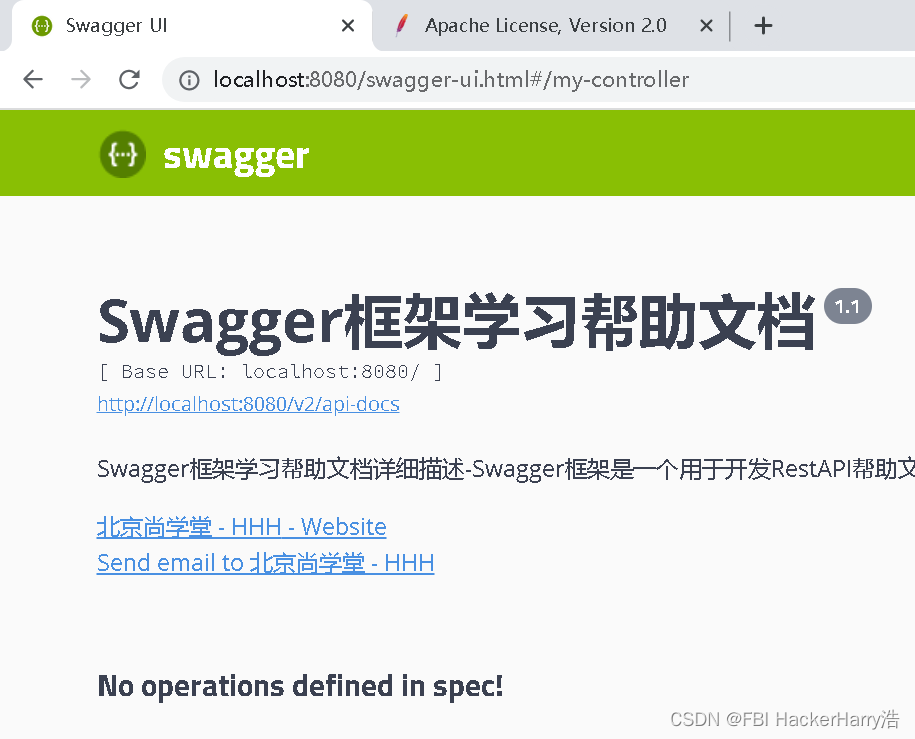Swagger2（尚学堂）（天花板教程）(史上最全最详细)（不接受反驳）（无需再看其它资料）（内含教学视频+源代码）-CSDN博客