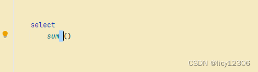 java.sql.SQLSyntaxErrorException: FUNCTION db_test.SUM does not exist ...