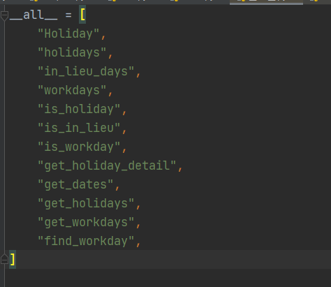 python语言判断中国节假日（pip install chinesecalendar）_python 节假日判断-CSDN博客