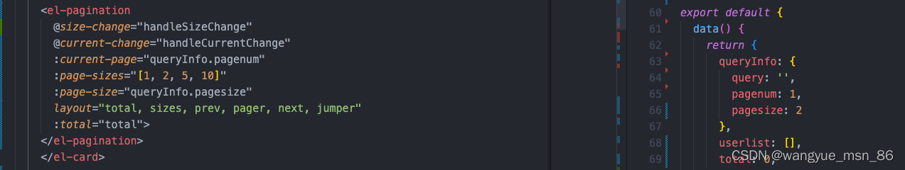 Element Ui实现分页——前端代码elementui分页源码 Csdn博客
