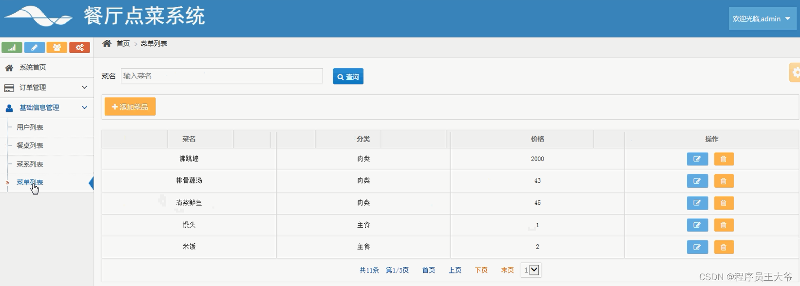 【毕业设计课程设计】基于java的餐厅点餐系统设计与实现(源码文章) Servlet Jsp Mvc Web 到店点餐,可选桌基于javaweb的餐厅点餐系统设计与实现 Csdn博客