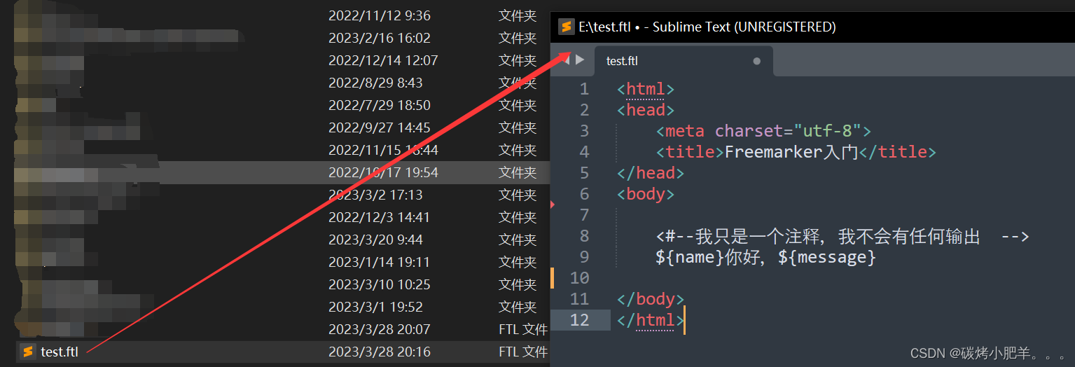 FreeMarker详细介绍-CSDN博客