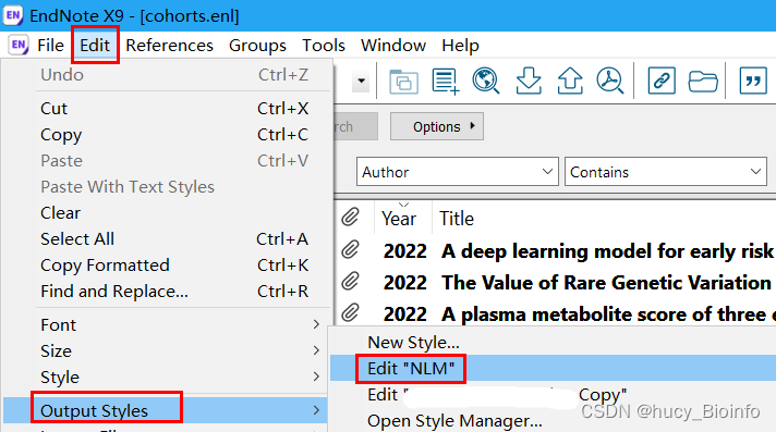 EndNote技巧 | Bibliography的Templates修改_endnote templates-CSDN博客