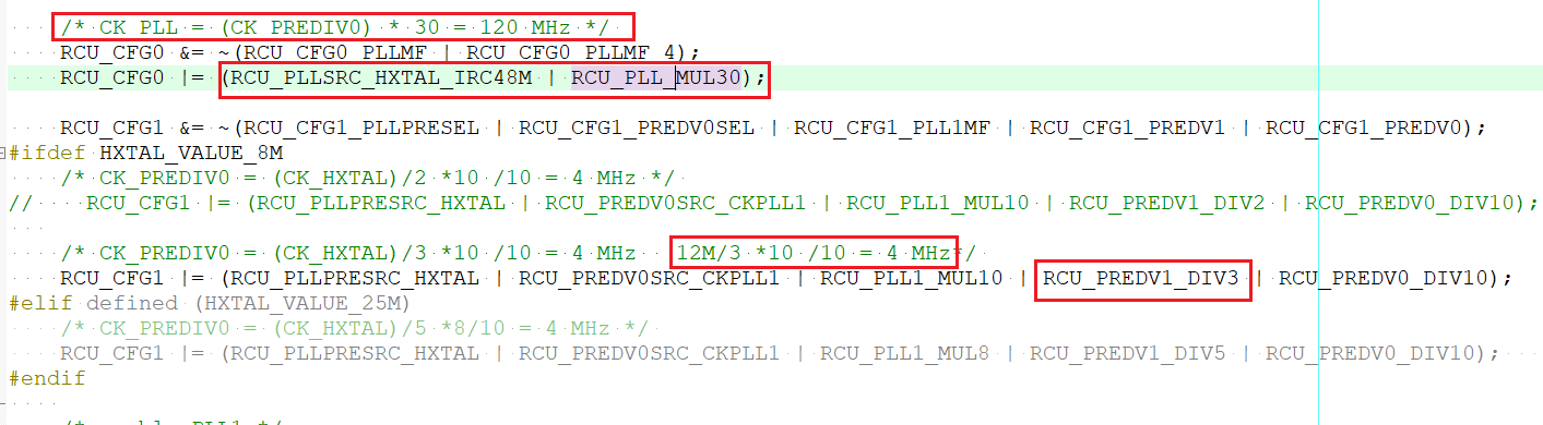 [GD32E103CBT6]-时钟配置修改_gd32e103芯片的外部时钟-CSDN博客