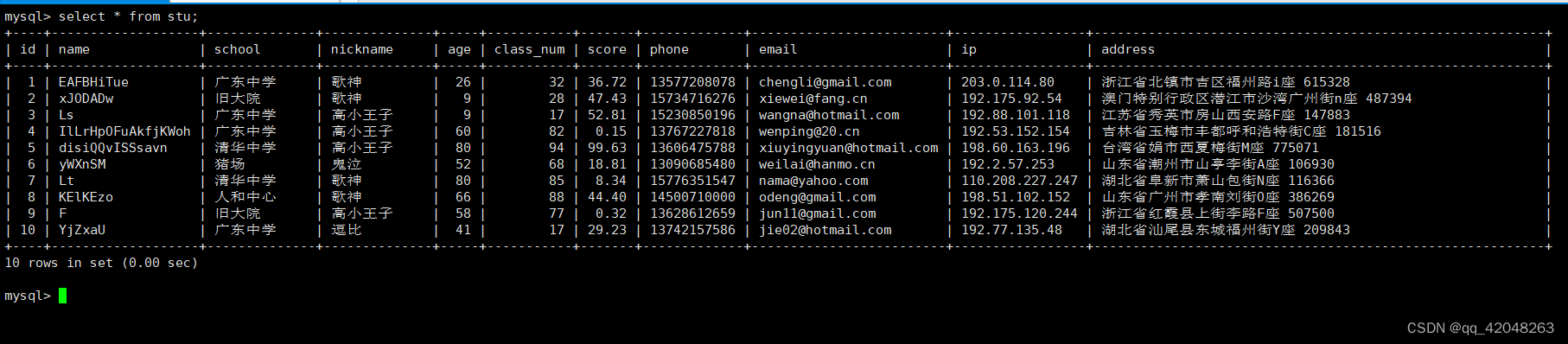 利用datafaker批量生成测试数据_datafaker 数据生成-CSDN博客