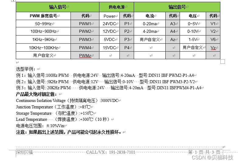 0-3.3V/5V单片机标准PWM脉冲信号转4-20mA/0-10V_单片机输出5vpwm-CSDN博客