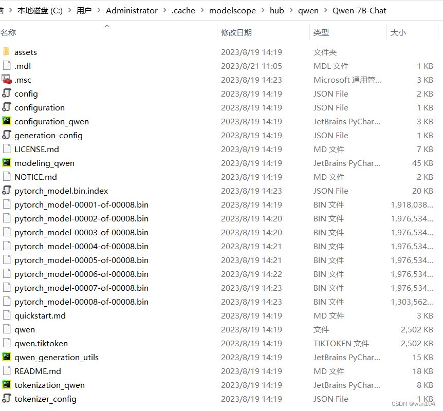 通义千问7B和7B-chat模型本地部署复现成功_通义千问 github-CSDN博客