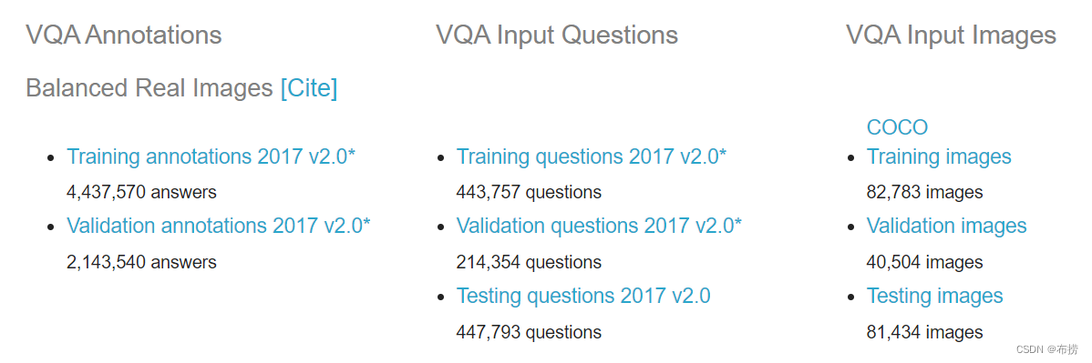 VQA任务学习记录1(附数据使用代码记录)-CSDN博客