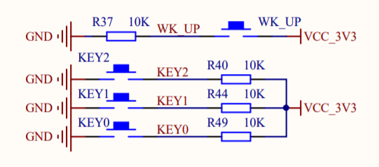 STM32按键的检测IO口上拉下拉电阻_stm32测电阻 csdn-CSDN博客