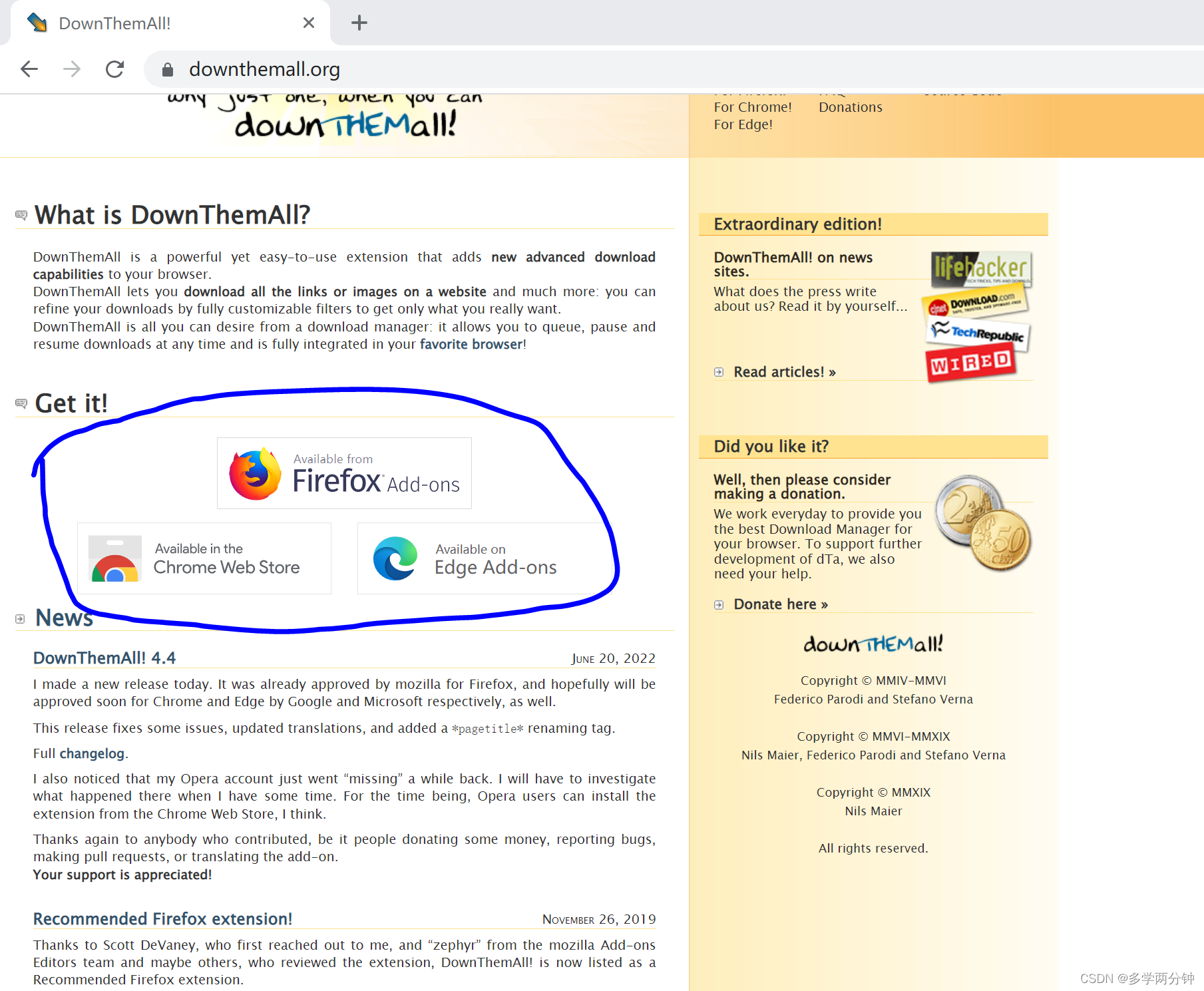 DownThemAll！数据批量下载插件_downthemall插件下载-CSDN博客