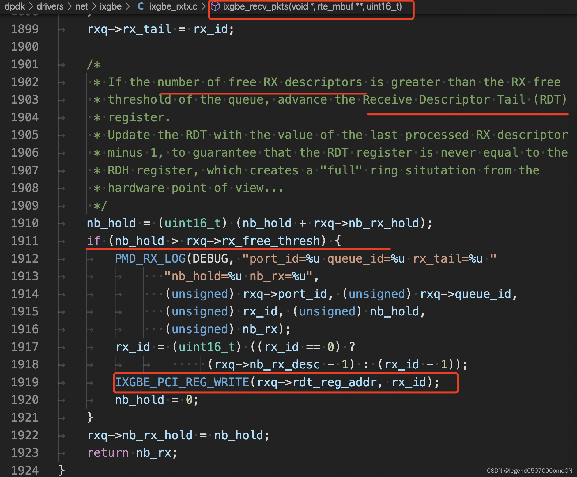 Dpdk收发包流程分析dpdk Cause Cannot Get Rx Ring Is Server Process Csdn博客 