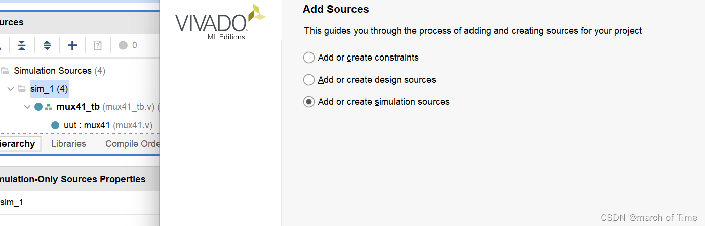 verilog的testBench、在vivado中创建testbench_vivado自动生成testbench-CSDN博客